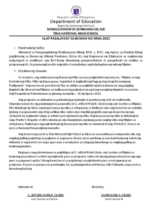 MIL Module 1 WK3 2021 - Media and Information Literacy Module No: The ...