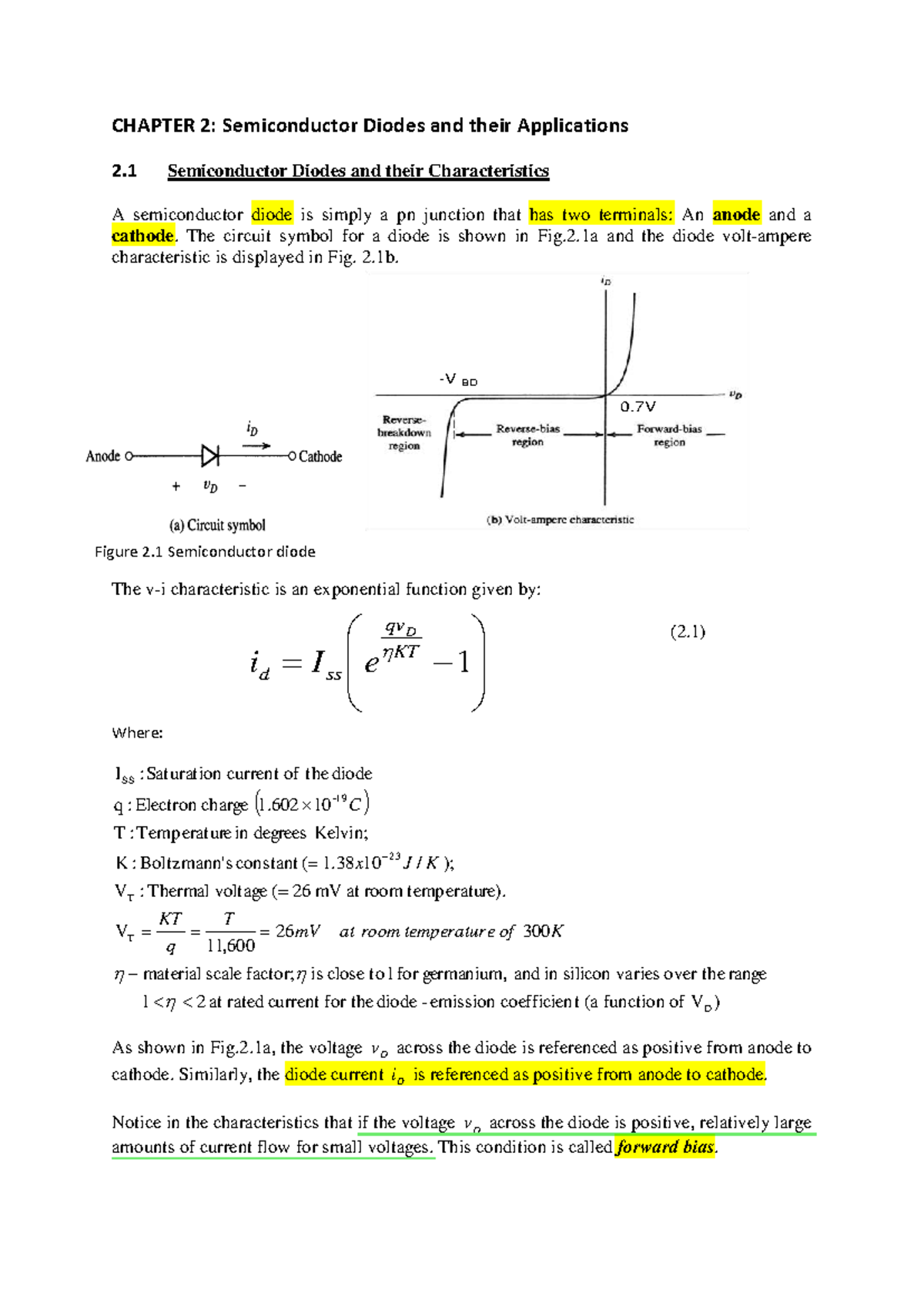 Applied Electronics I: Chapter 2 - Diodes, Full Wave Rectifiers ...