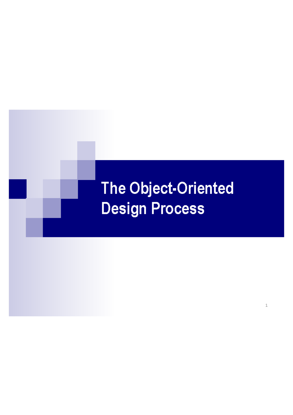 CS101: Design Process Case Study - Voice Mail System Analysis & UML ...