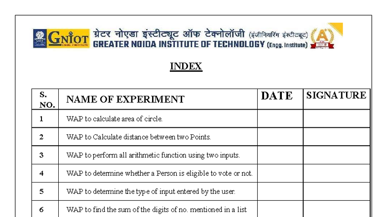 Python Lab Experiment Waps For Basic Programming Tasks Studocu