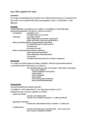 Aantekeningen anatomie - Anatomische vlakken: Frontale vlak: voor- en ...