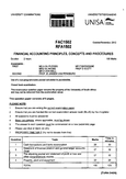 FAC1502 Practice materials - Unisa - Studocu