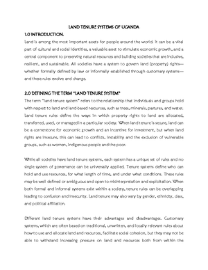 Legal AND Equitable Interests 4 - LEGAL AND EQUITABLE INTERESTS IN LAND ...