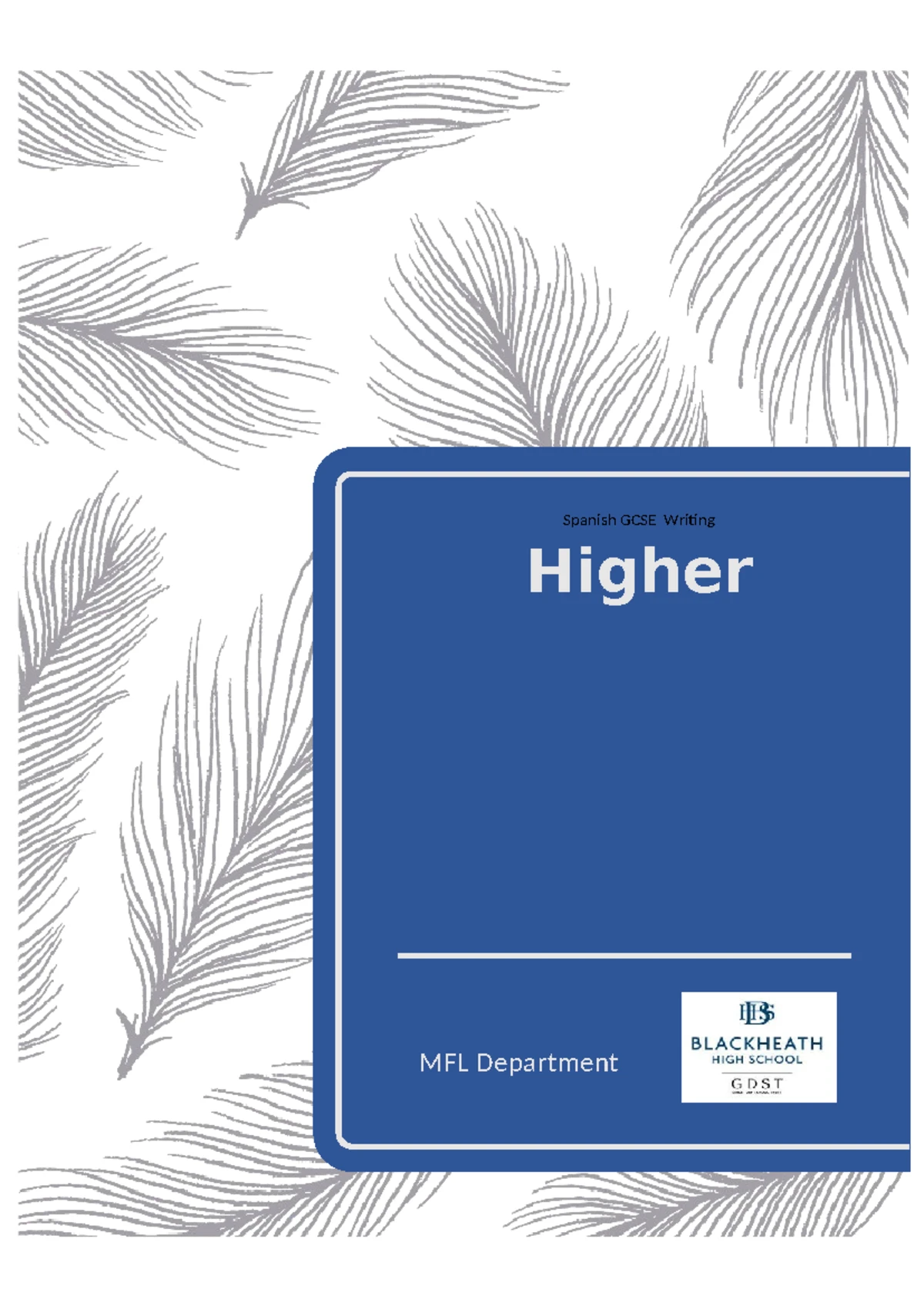 Complex Structures for Spanish GCSE: Comprehensive Sentence Guide - Studocu