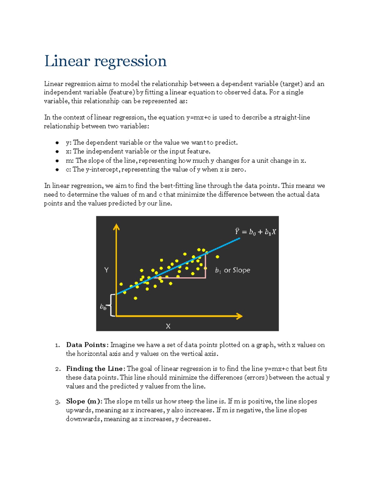 Linear Regression and Logistic Regression Overview (Course Code: REG101 ...