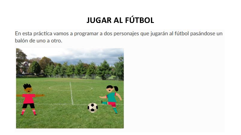 Desafío 3: Programación de un Juego de Fútbol en Scratch - Studocu