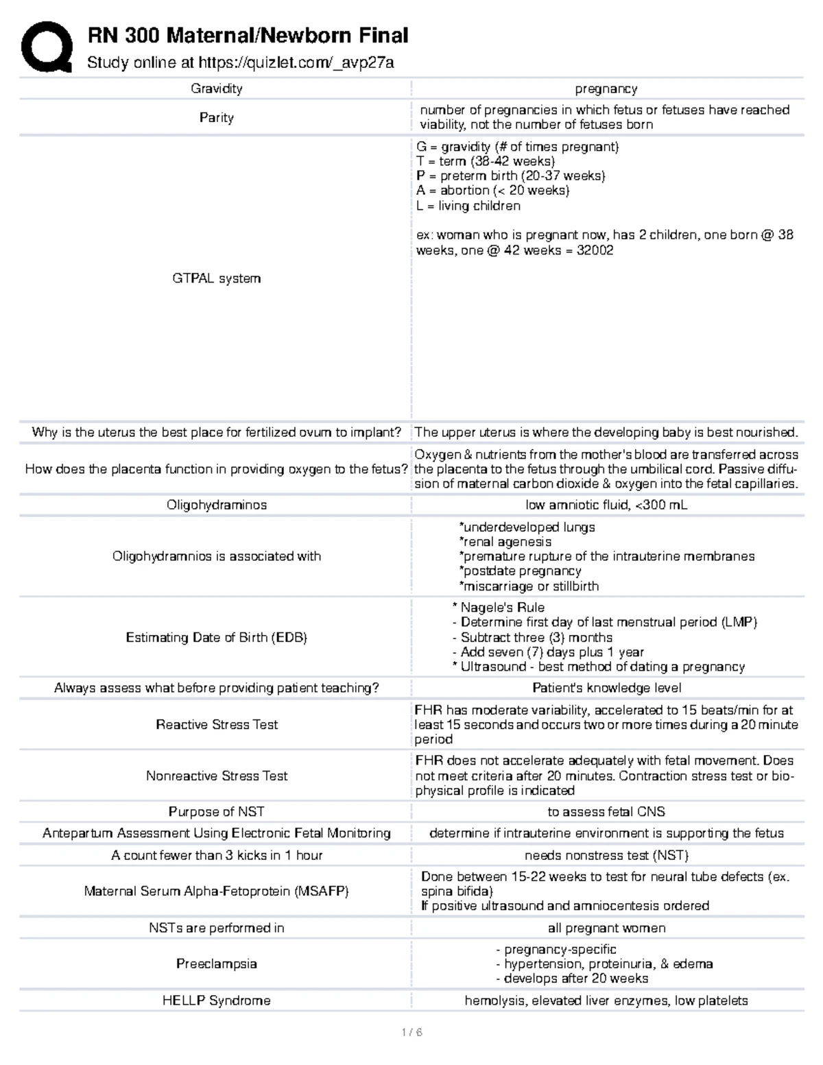ATI Focused Review RN Maternal Newborn Practice B - Score & Safety ...