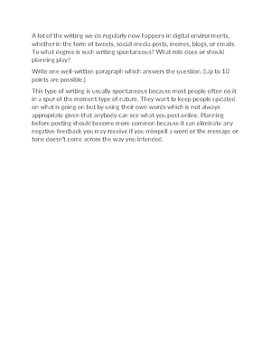 [Solved] How does the 3x3 writing process help people avoid wasting ...