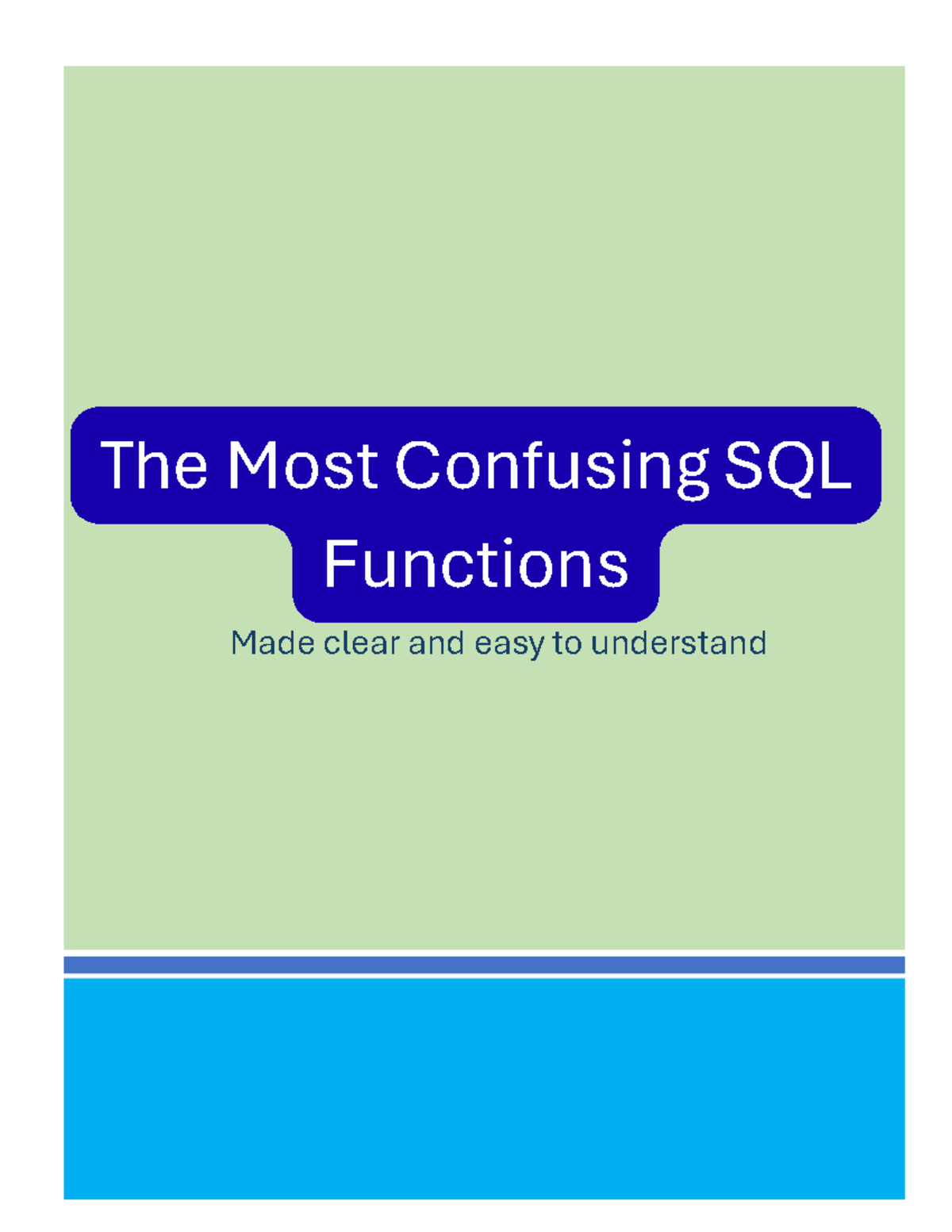 SQL Functions Simplified: Key Differences Explained - Studocu