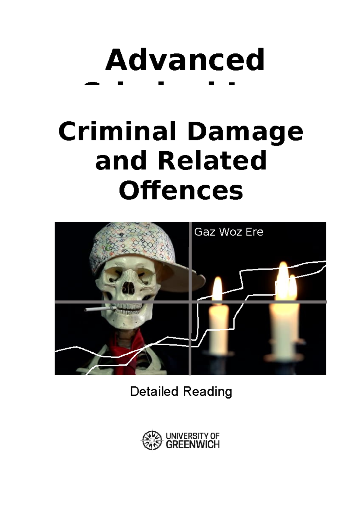 Criminal Damage and Related Offences: Detailed Reading for 2025-26 ...