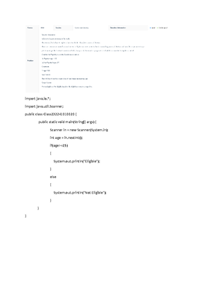 JAVA 2 - Elab - INPUT AND OUTPUT ELAVENIL RUNS A POPULAR BAKERY IN HER NATIVE import java ...