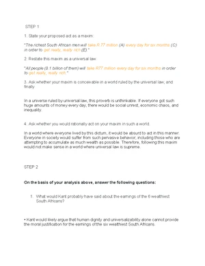 Child Labour Ethics Analysis - SUS1501 ASSIGNMENT 3 - Studocu
