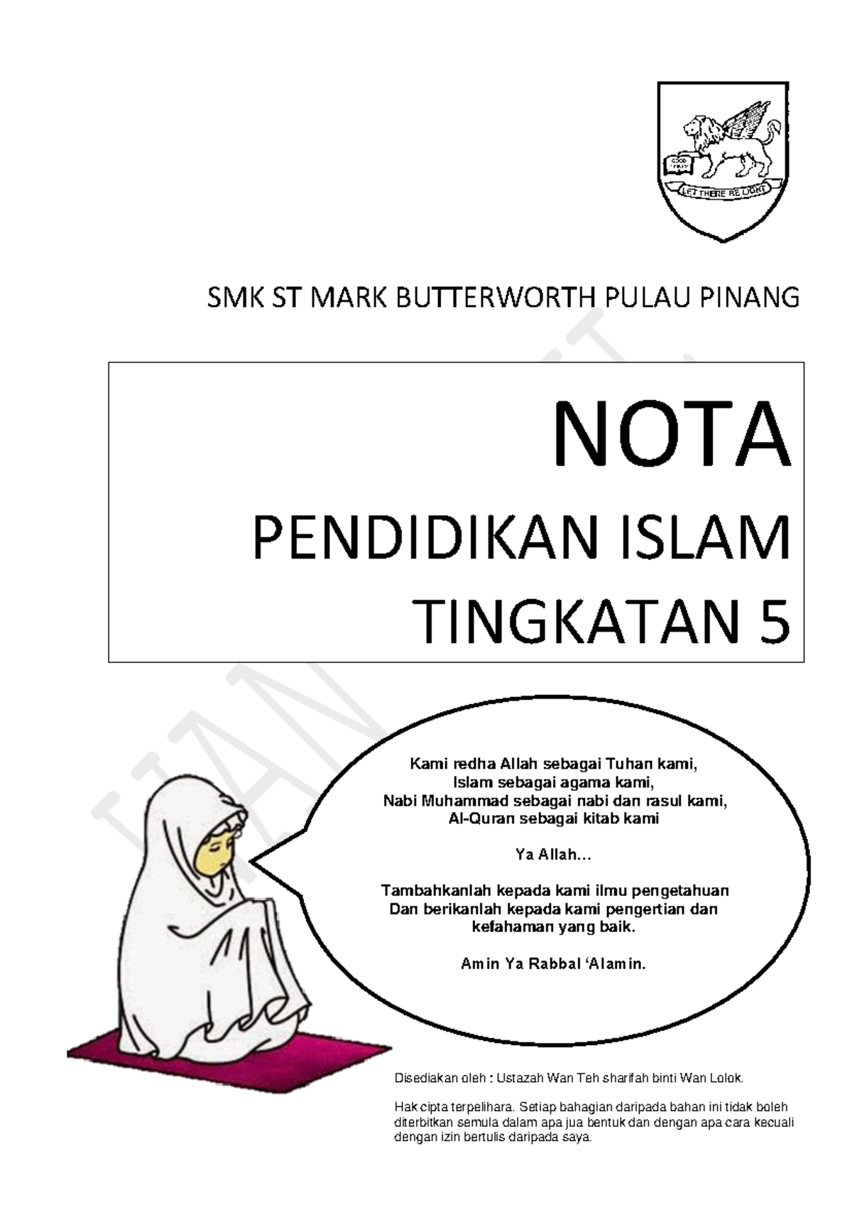 Pendidikan Islam Tingkatan 5 - Nota PAI Lengkap dan Terperinci - Studocu