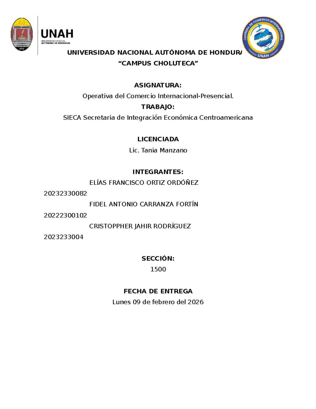 SIECA: Análisis de la Secretaría de Integración Económica ...