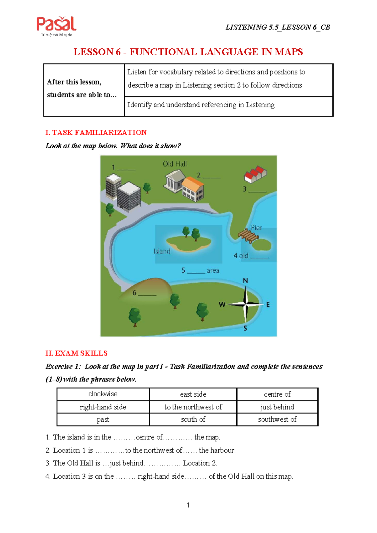 LISTENING 5.5_LESSON 6_CB Functional Language in Maps - Studocu