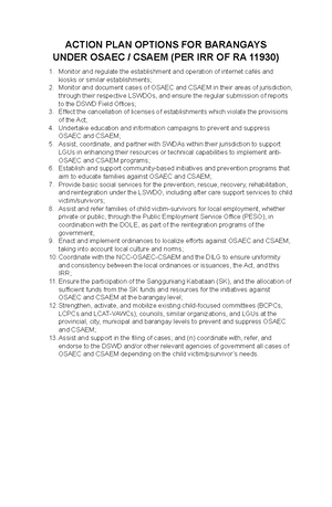Rule 111 Riano Notes - RULE 111 PROSECUTION OF CIVIL ACTION Implied ...