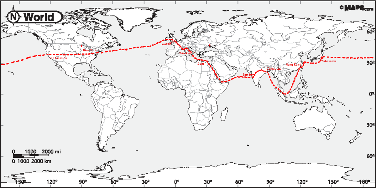 Phileas Fogg map - Studocu