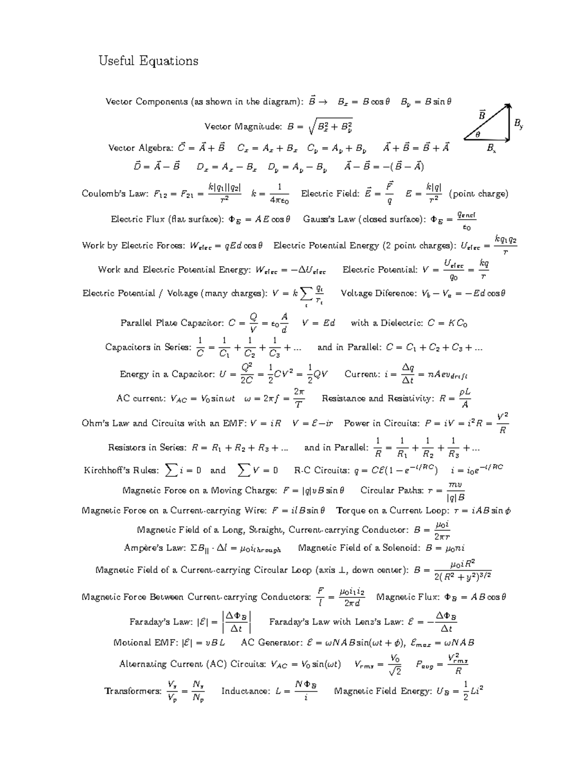 Final Practice Exam - Physics Concepts and Problems (PHYS 101) - Studocu