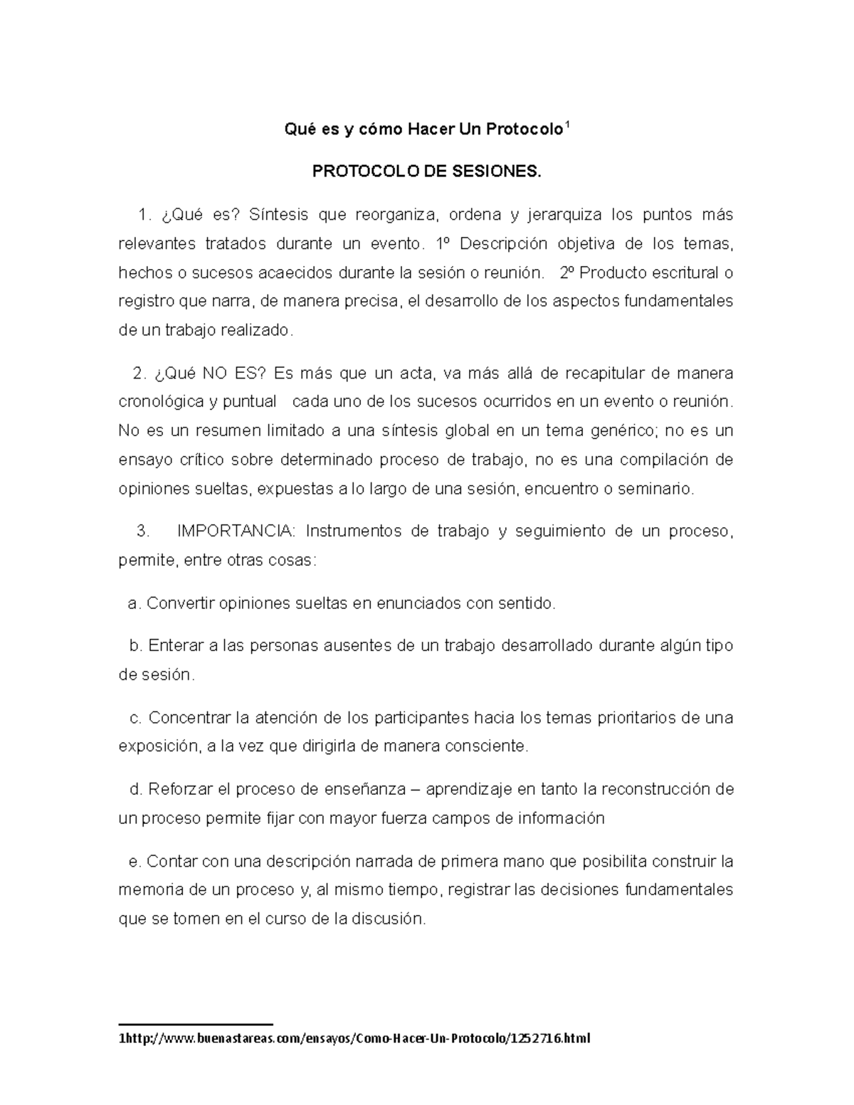 407295213 Como Hacer Un Protocolo docx - Qué es y cómo Hacer Un Protocolo 1 PROTOCOLO DE ...
