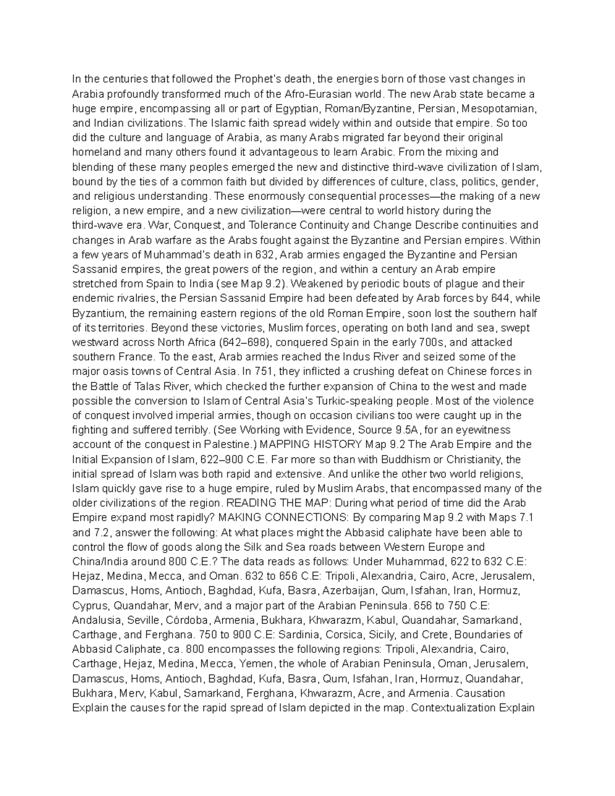 Islamic History: Sunni and Shia Divisions from the Time of Muhammad ...