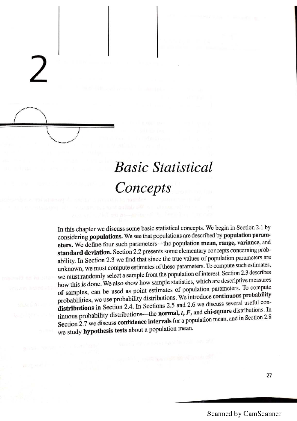 Module 2: Basic Statistical Concepts and Probability Distributions ...