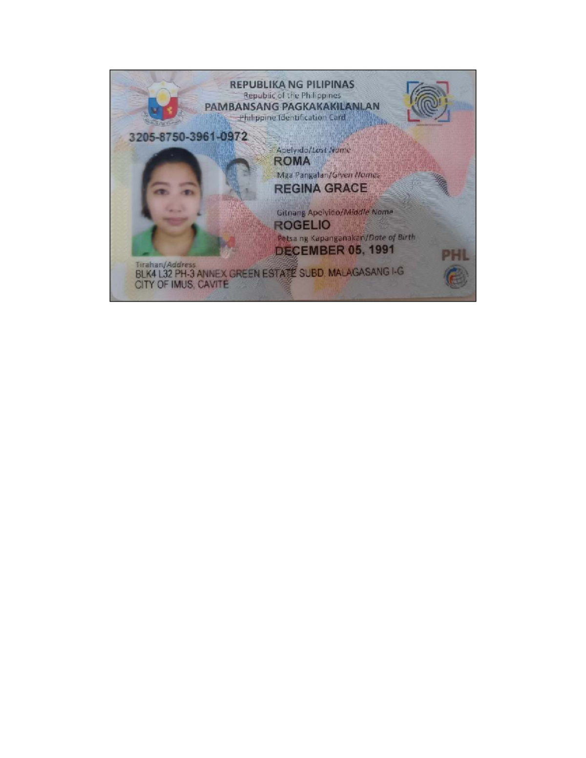 Doc2 - Philippine ID Card Details LECTURE Notes - Studocu