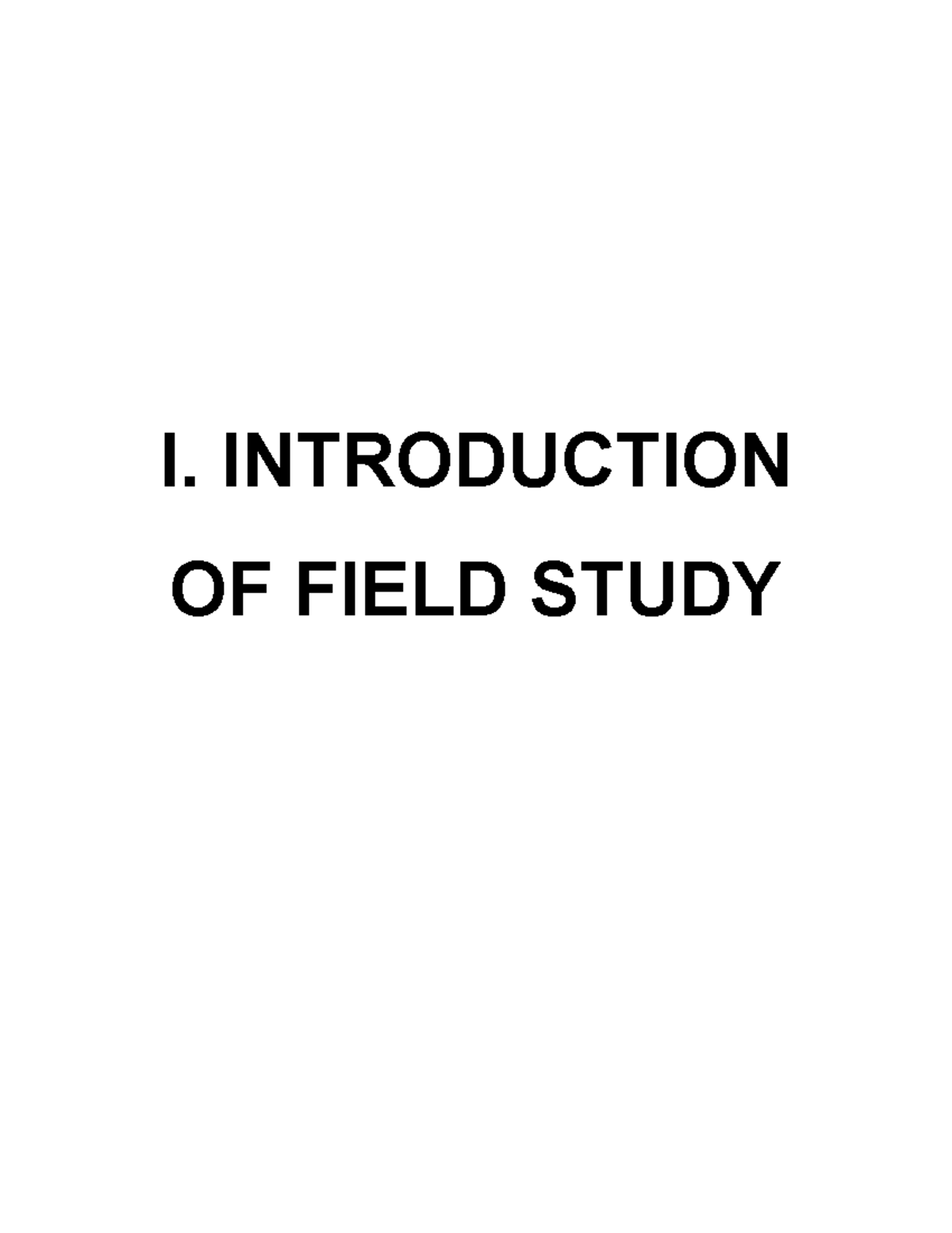 Field Study Reflection: Insights from Libertad National High School ...