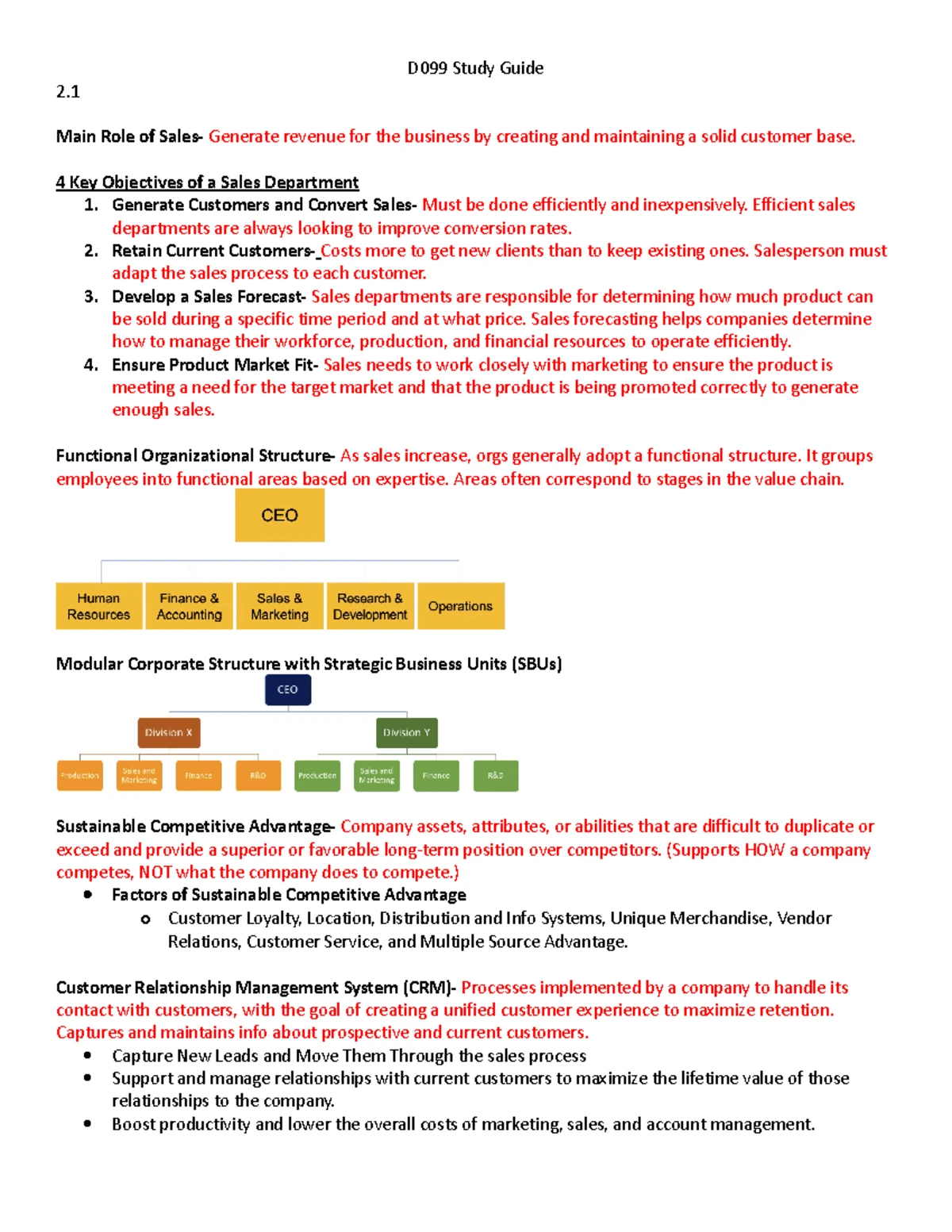 Complete Study guide for Integrated Physical Sciences - C165 ...