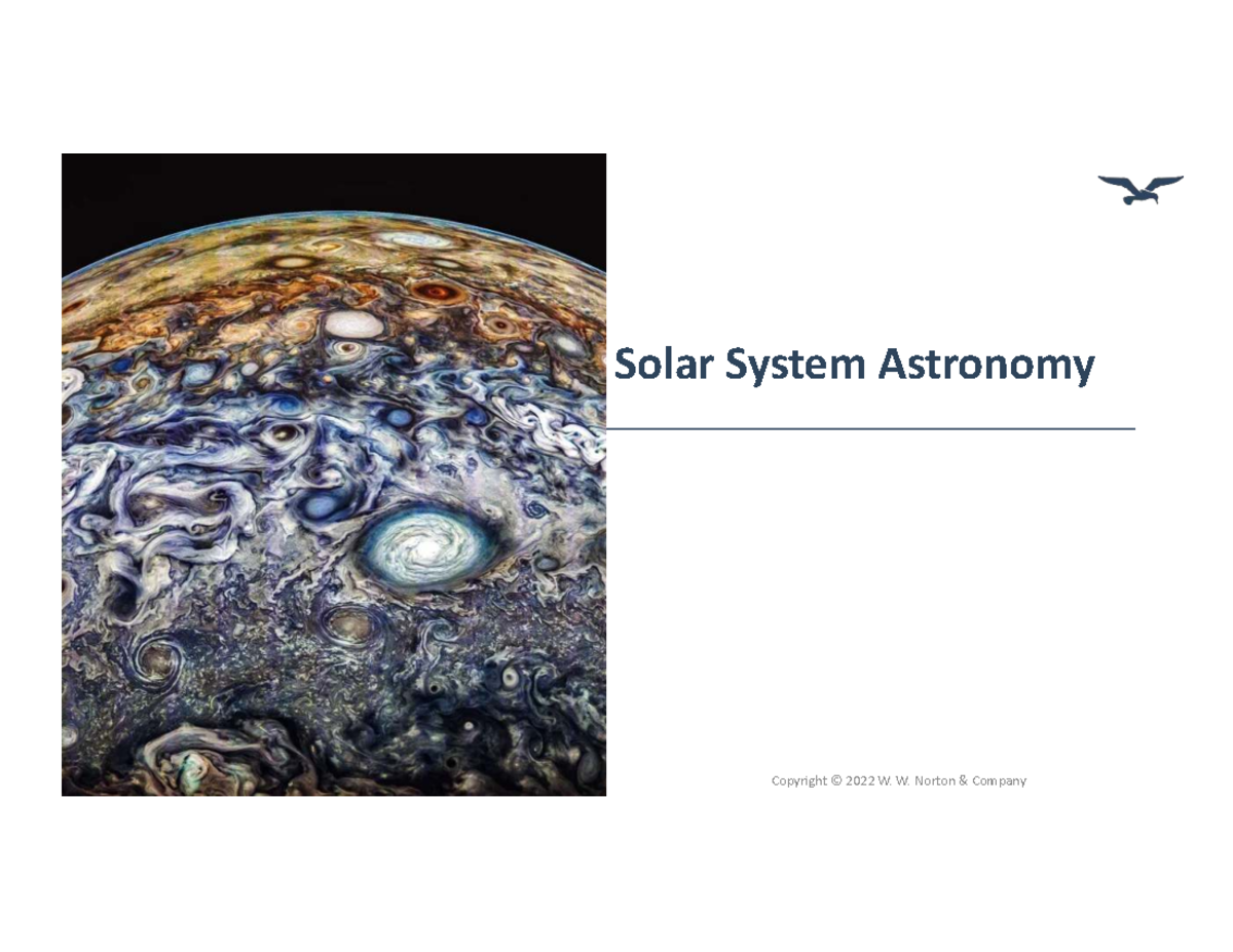 The Formation of Our Solar System and Other Celestial Objects - Solar ...