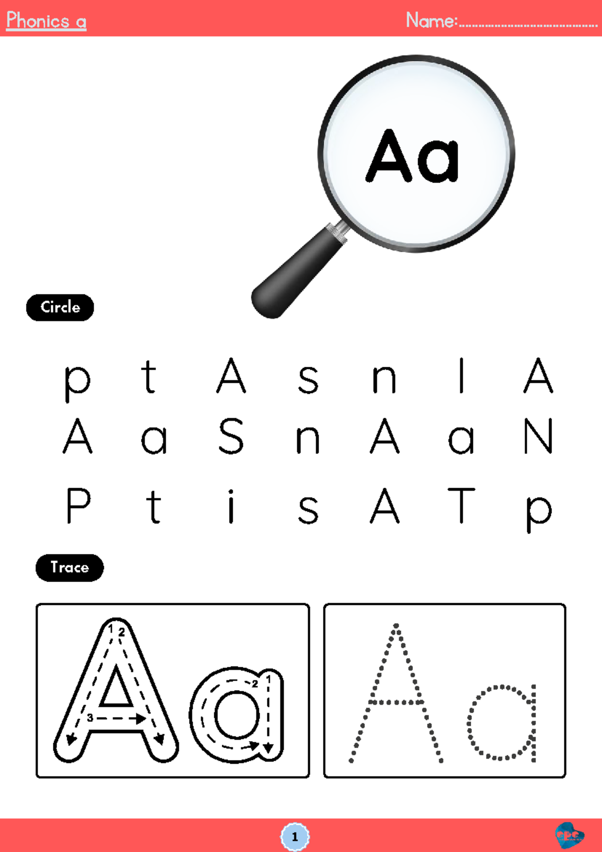Phonics A Worksheet: Activities for Sound Recognition - Studocu