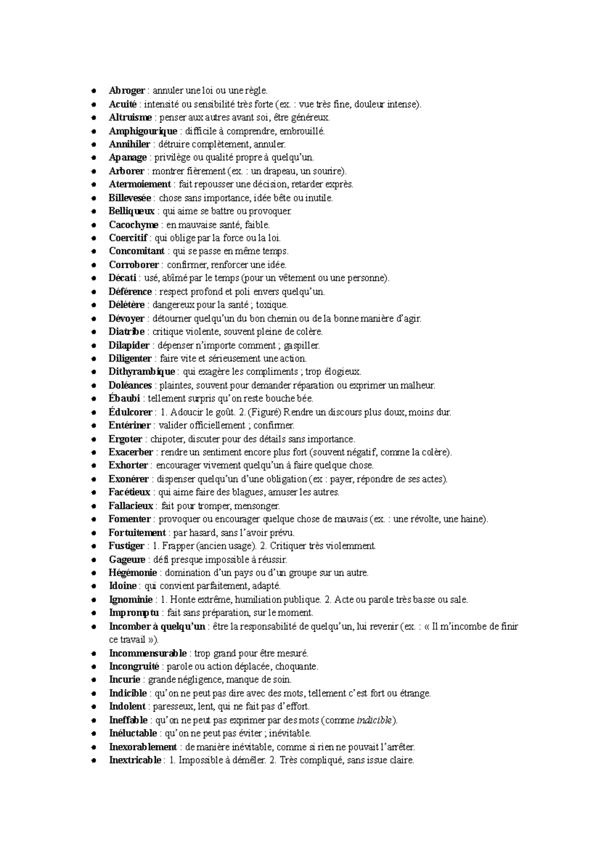 Vocabulaire essentiel : définitions et nuances de termes juridiques ...