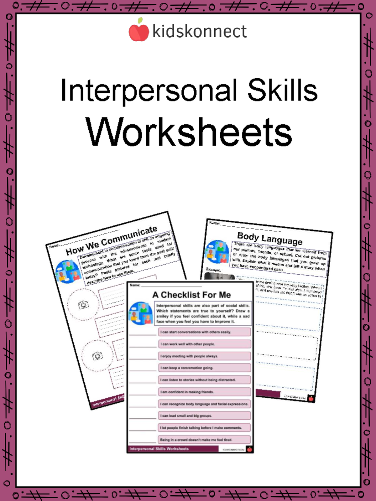 Interpersonal-Skills-Worksheets - Interpersonal Skills Worksheets EDIT ...