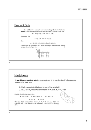 Set 3 & 4 - Discrete Mathematics Assignment Questions & Solutions - Studocu