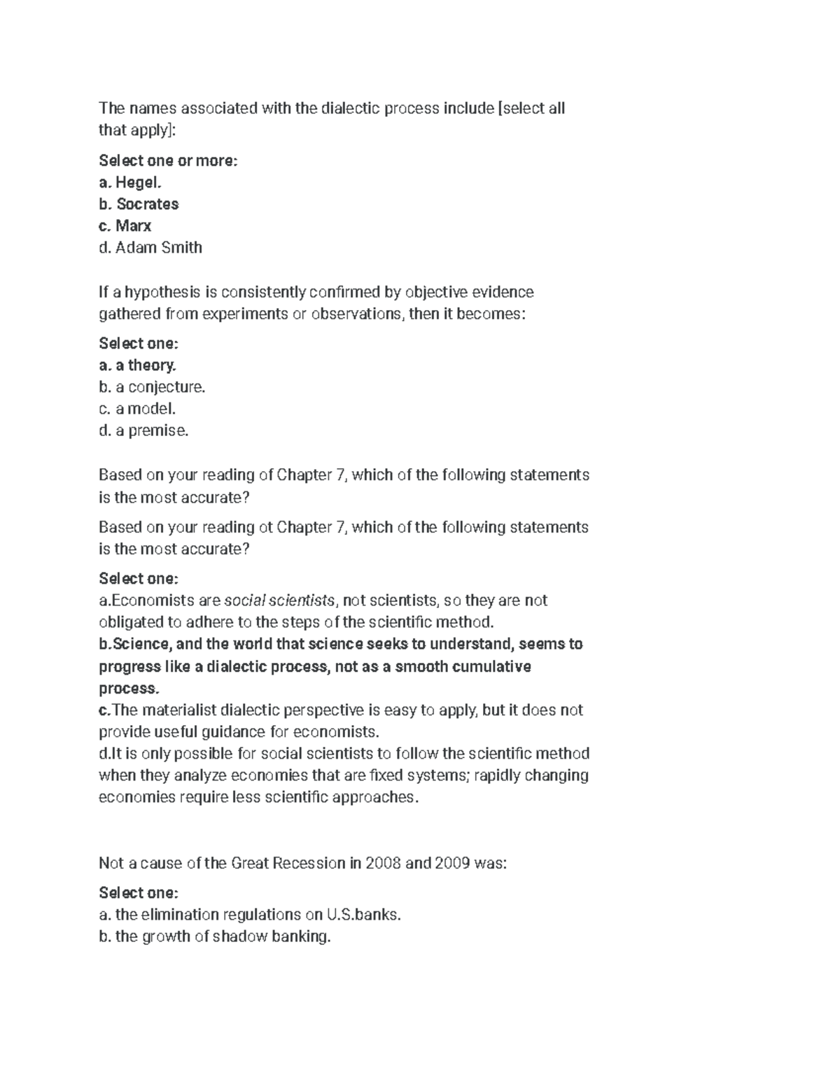 Econ Quiz Part 5 Exam Prep Received An A Deprecated Api Usage The