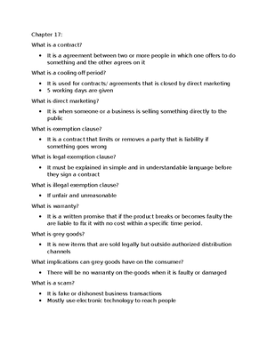 Gr 10 Consumer Studies 3 in 1 Extracts - Consumer Studies CLASS TEXT ...