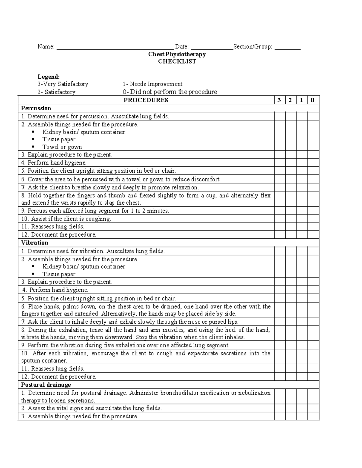 Ret Dem Checklist Copy - Name ...