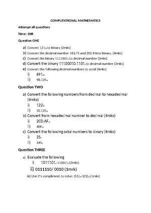 Computer maintenance and support - INFORMATION COMMUNICATION TECHNOLOGY ...