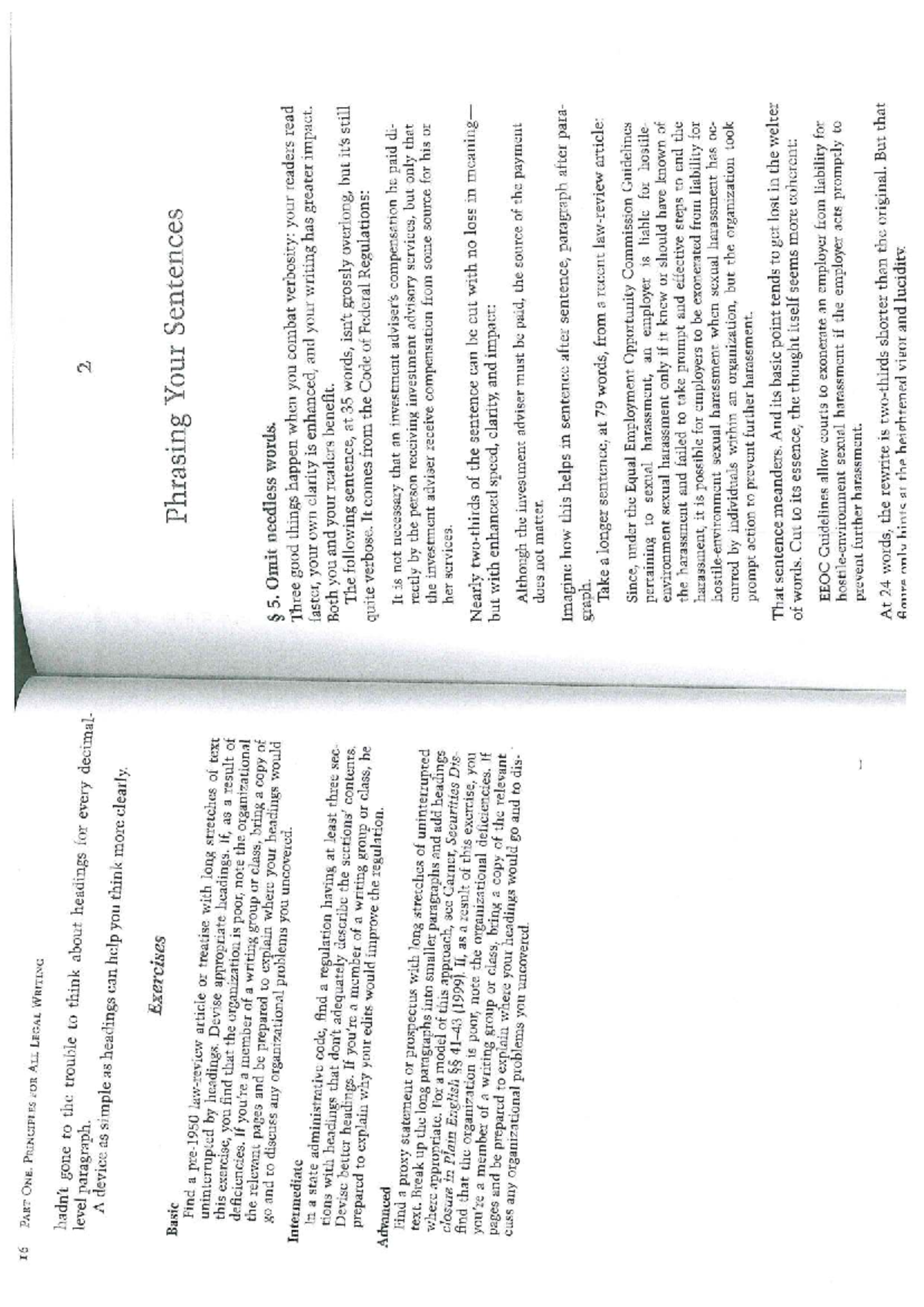 I6 Principles for Effective Legal Writing: Plain English Guide - Studocu