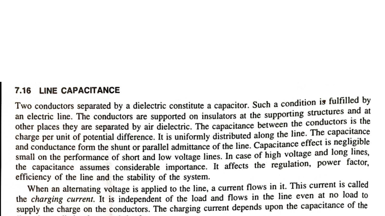 Unit4 capacitance - \power system - 7 LINE CAPACITANCE Two conductors ...