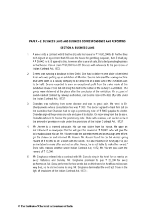 LLP Act Question Bank by RG - QUESTION BANK - LLP CA – Foundation ...