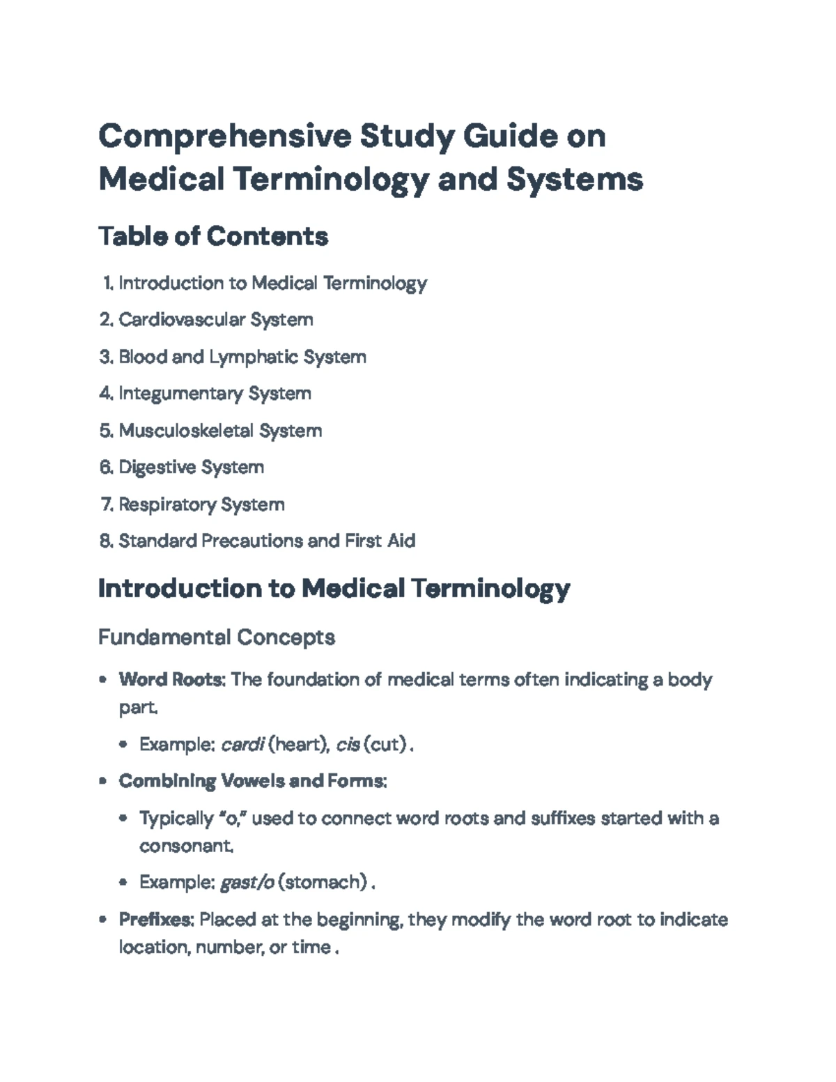 Med+Term+Ch+1+Worksheet Sample Answer Sheet - CHAPTER 1 INTRODUCTION TO ...