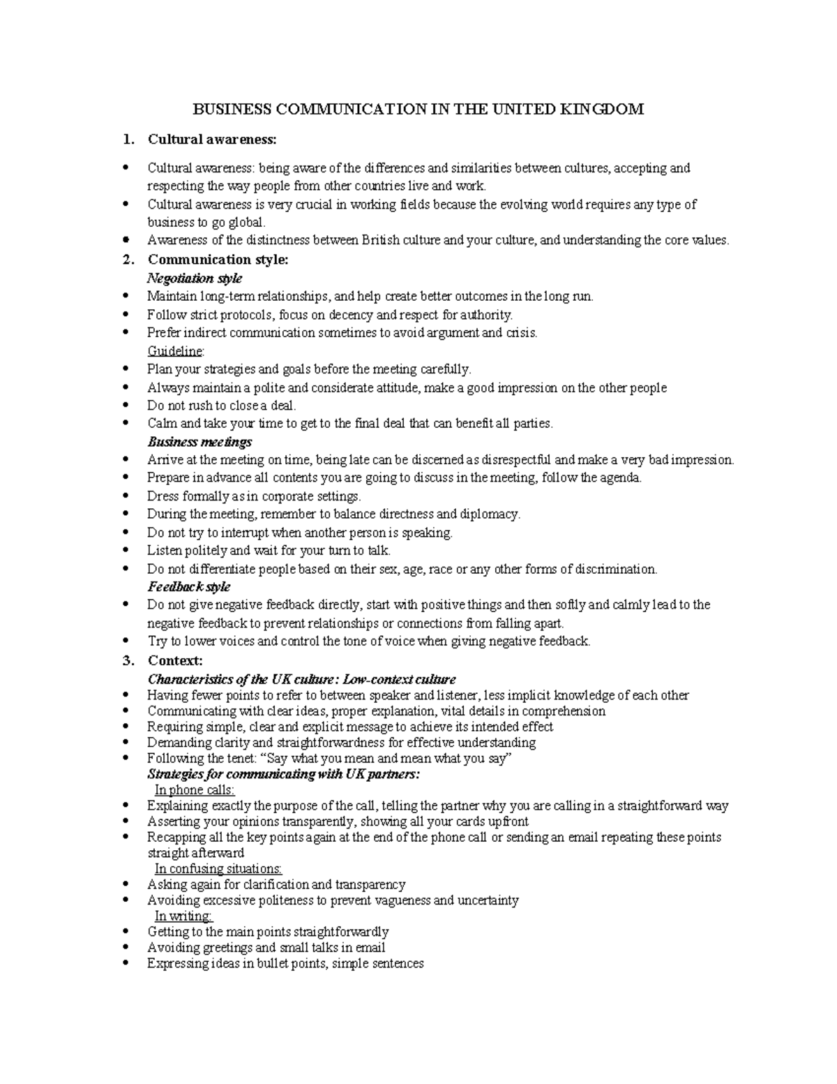 Business Communication Strategies in the UK: Key Insights and Tips ...