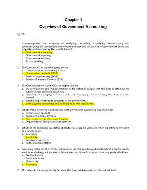 Module 2-Government Accounting - Chapter 2 The Budget Process The ...