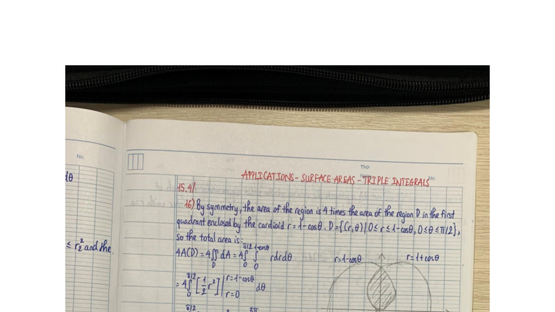 Applications of Triple Integrals: Surface Areas Analysis - Studocu