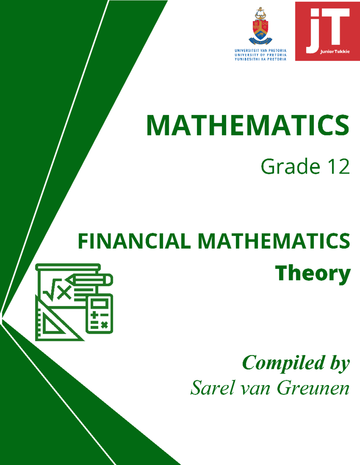 Gr12 Financial Maths Theory: Key Concepts of Investments & Loans - Studocu