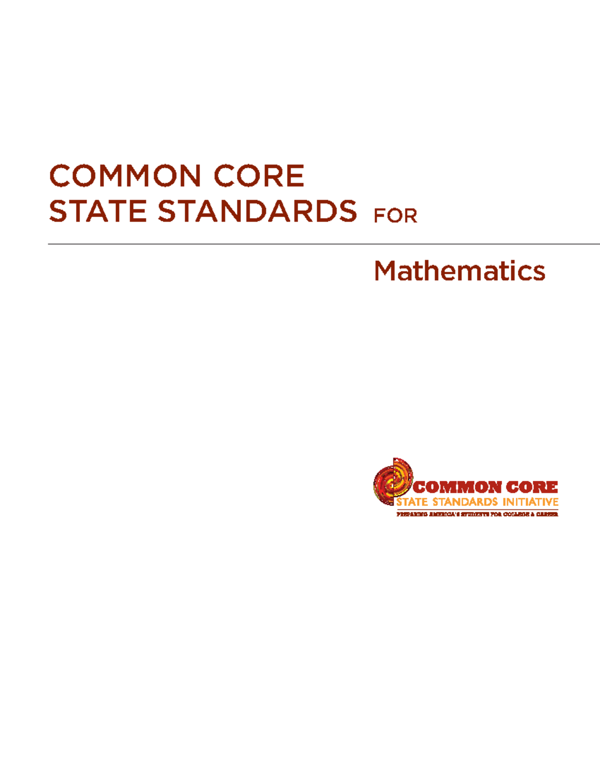 Math-standards - Mathematics - Common Core State StandardS for ...