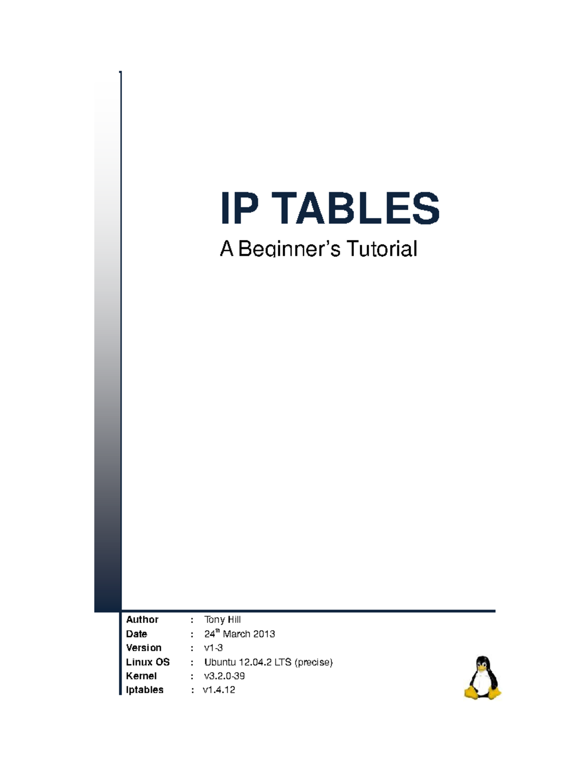IPT 101: Beginner's Guide to Iptables Configuration and Management - Studocu