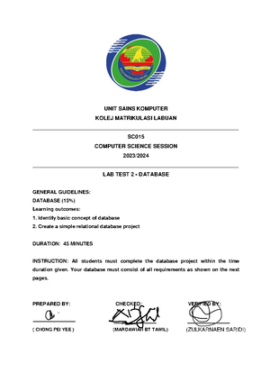 [Solved] Differentiate between intranet and extraner - Science Computer (SC015) - Studocu