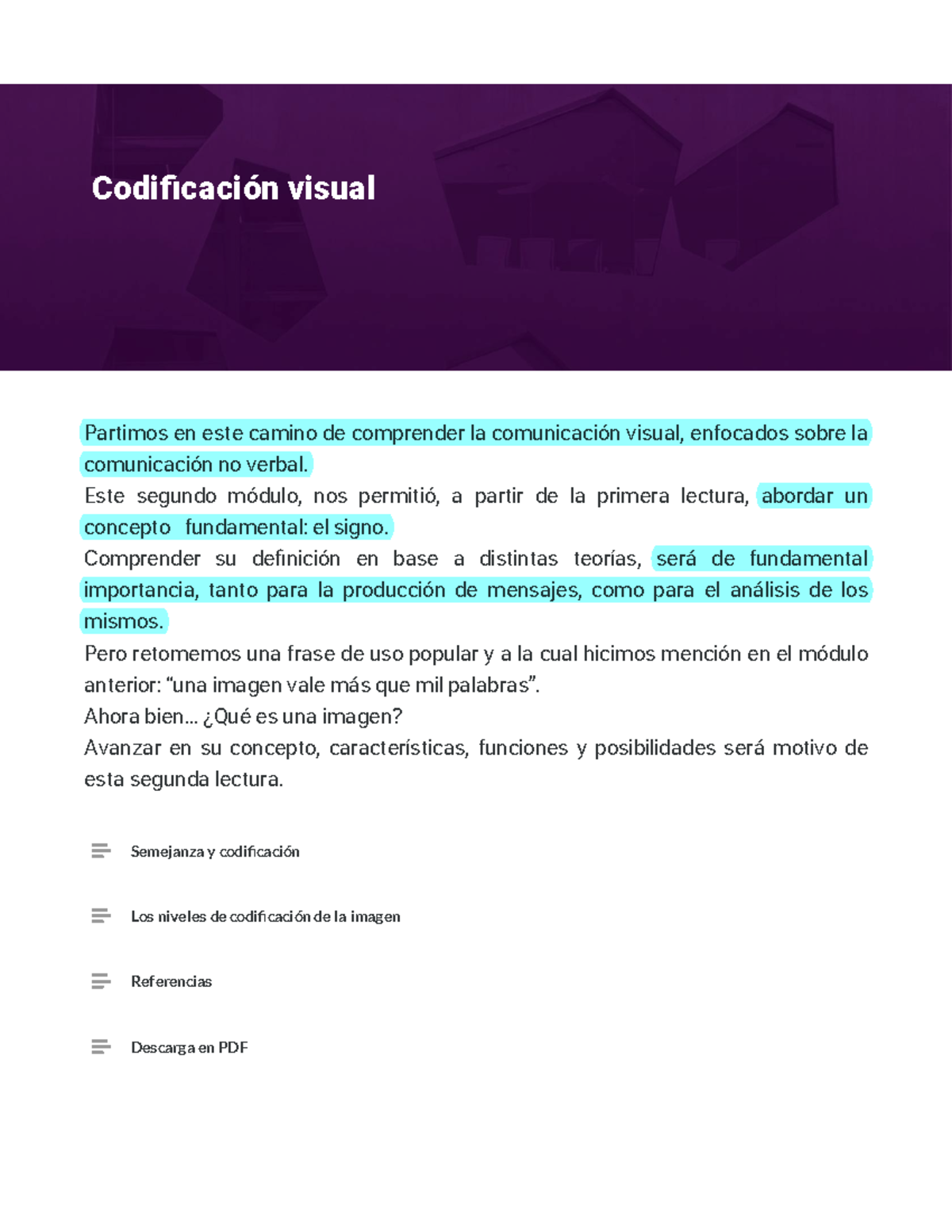 2 Codificación visual - Partimos en este camino de comprender la ...