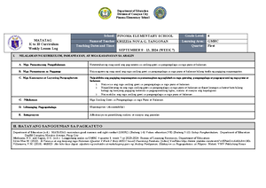 Q1 WS GMRC 4 Lesson 3 Week 4 - IMPLEMENTATION OF THE MATATAG K TO 10 CURRICULUM Kuwarter 1 ...